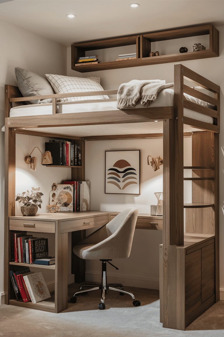 15+ Loft Bed Ideas for Small Rooms Ideas [Modern Designs]