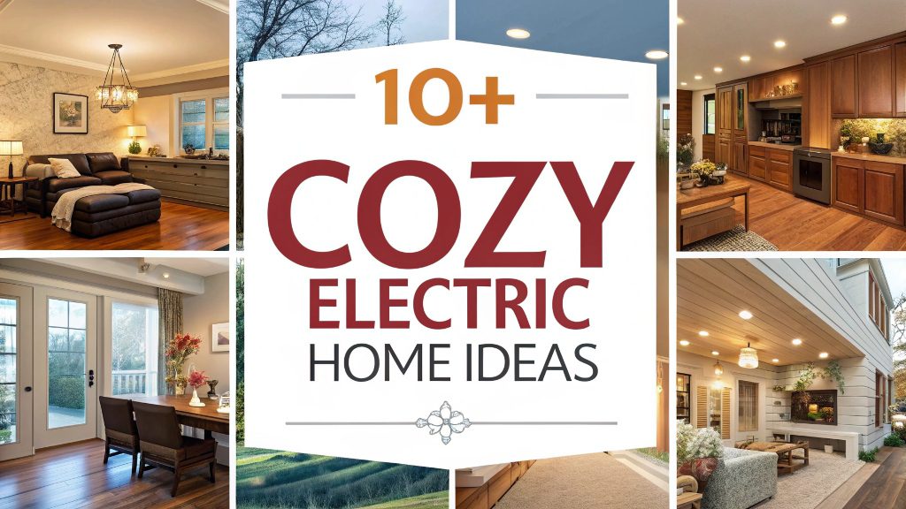 10+ Cozy Electric Home Ideas - Warm Up Your Home Now