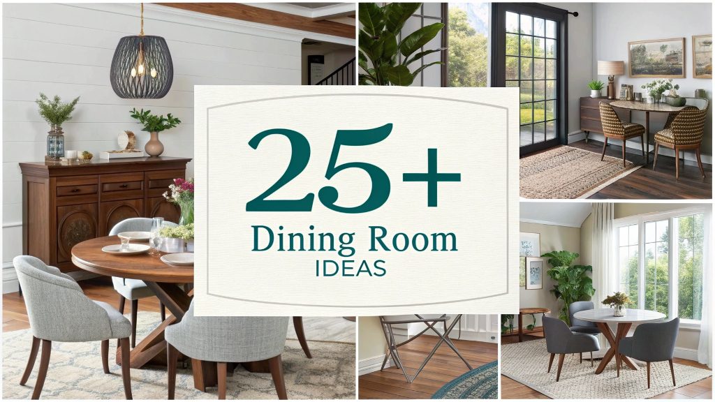 25+ Transform Your Dining Room with These Stunning Ideas!