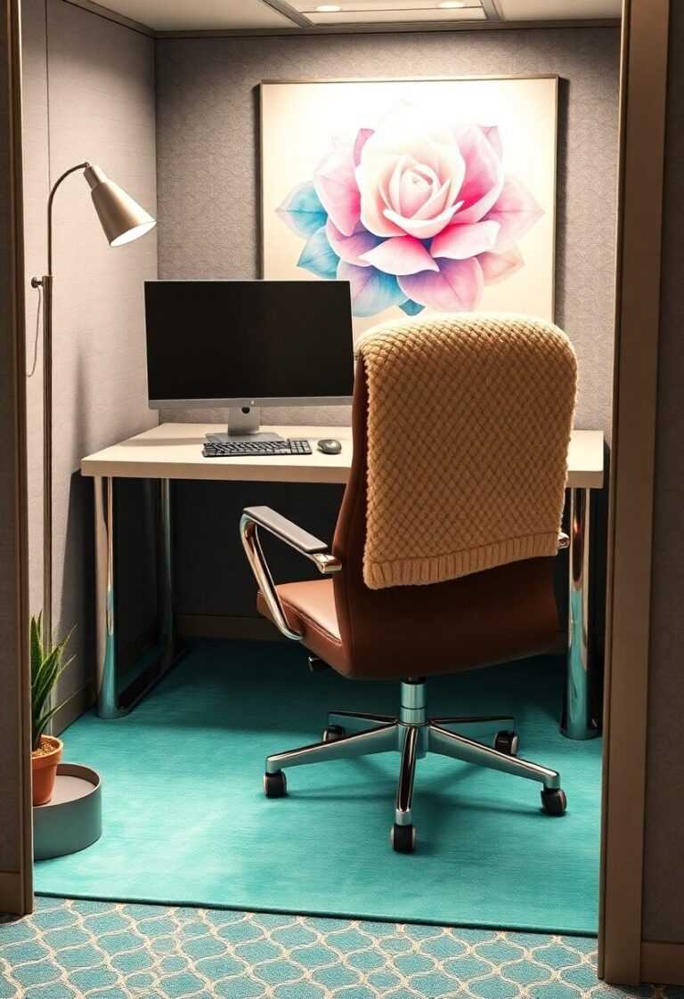 10 Genius Cozy Cubicle Ideas for Instant Office Bliss!