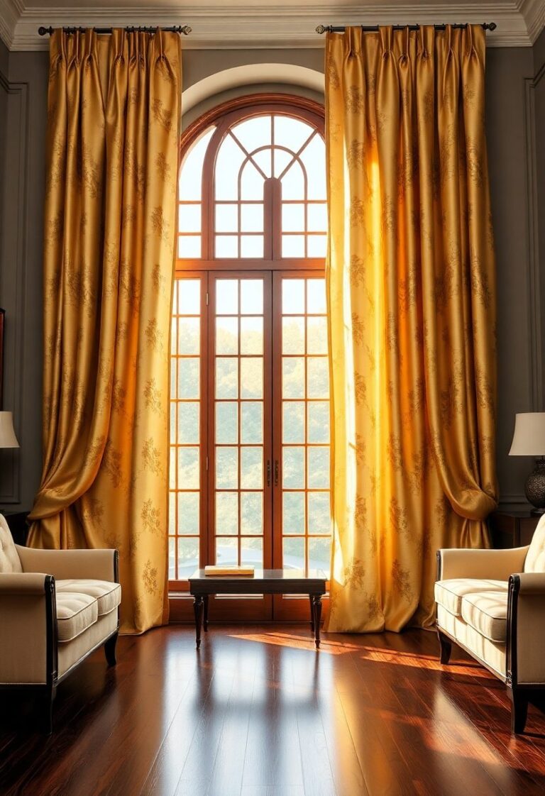 10 Luxurious Curtain Designs That Add Glamour to Any Room!