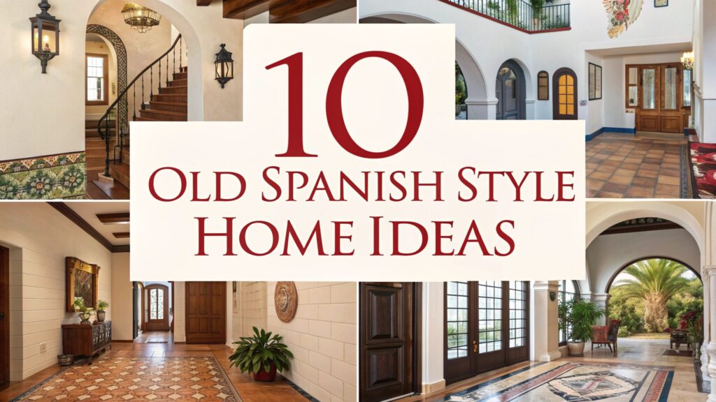 10 Stunning Old Spanish Homes Ideas for a Timeless Look!