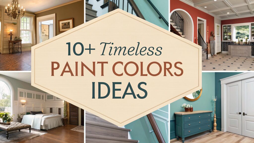 10+ Timeless Paint Colors Ideas That Never Go Out of Style!