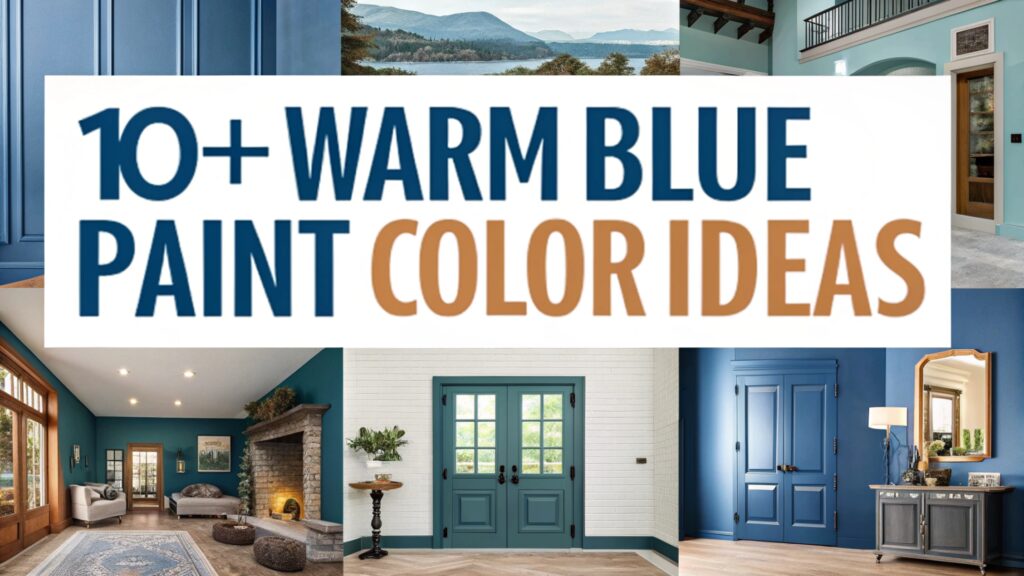 10+ Perfect Warm Blue Color Ideas - for Your Home Makeover!