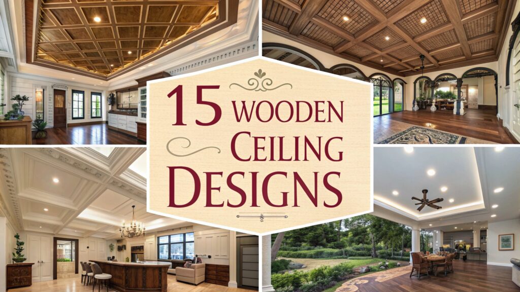 15 Gorgeous Wooden Ceiling Designs - Transform Any Space!