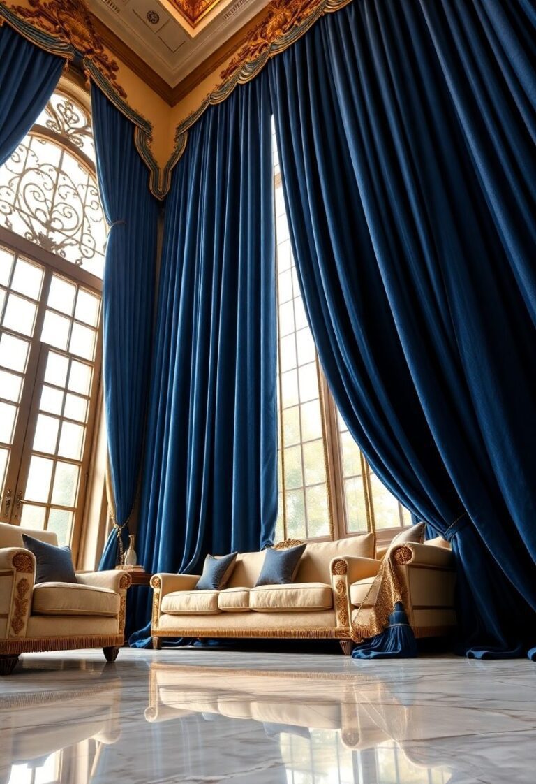 10 Luxurious Curtain Designs That Add Glamour to Any Room!