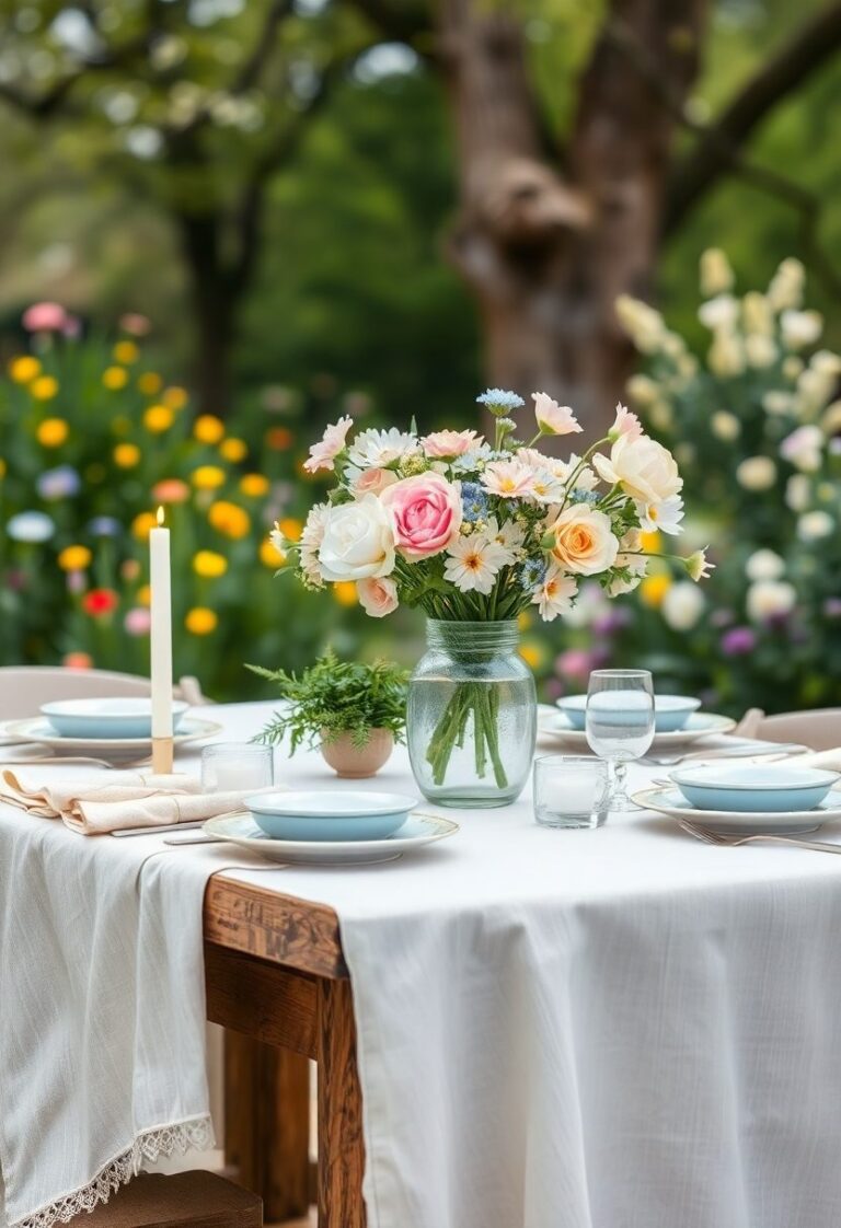 15 Easy & Stunning Spring Tablescapes Ideas to Impress!