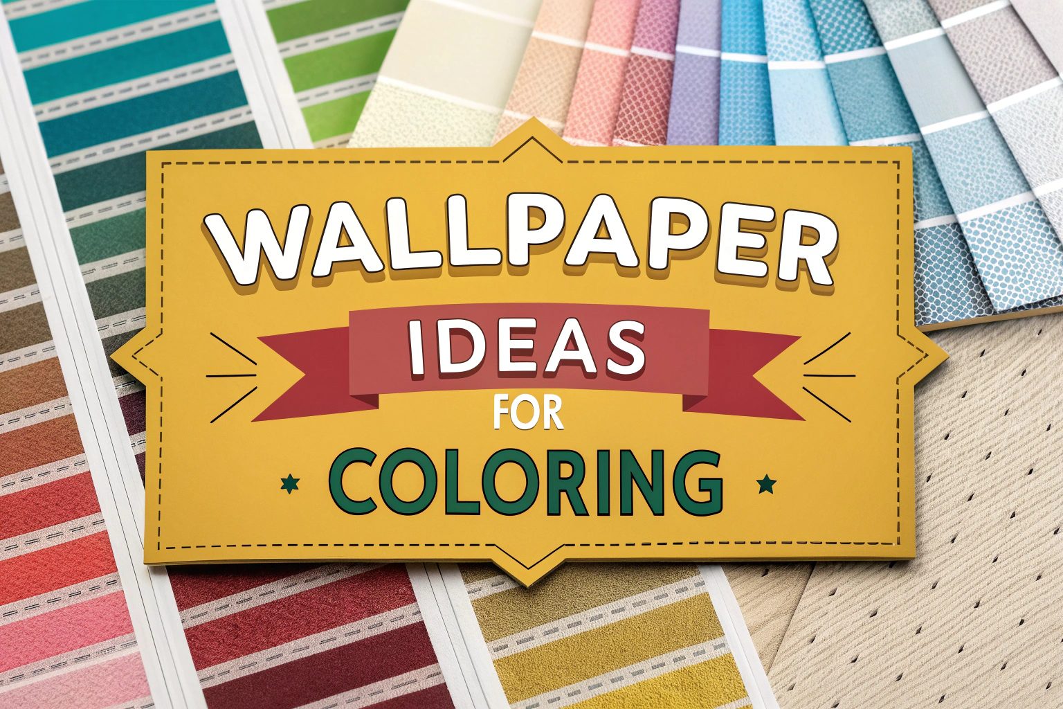15 Wallpaper Ideas for Coloring to Brighten Your Space