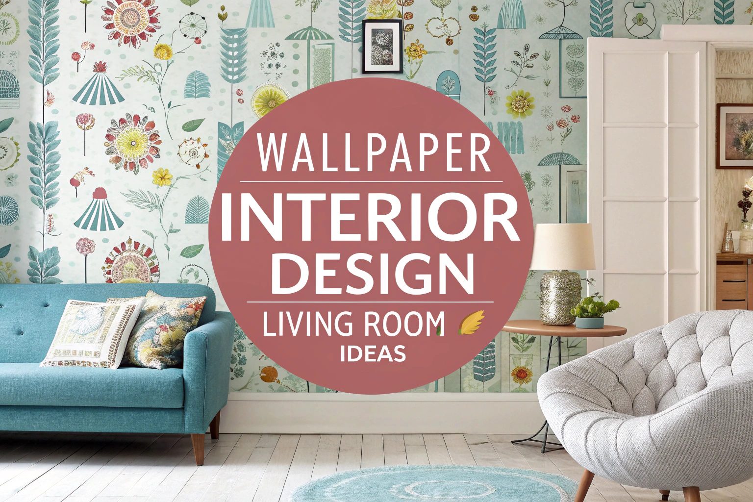 17 Wallpaper Interior Design Living Room Ideas to Inspire