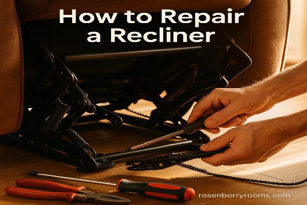 How to Repair a Recliner in 2026 | Fix Common Issues