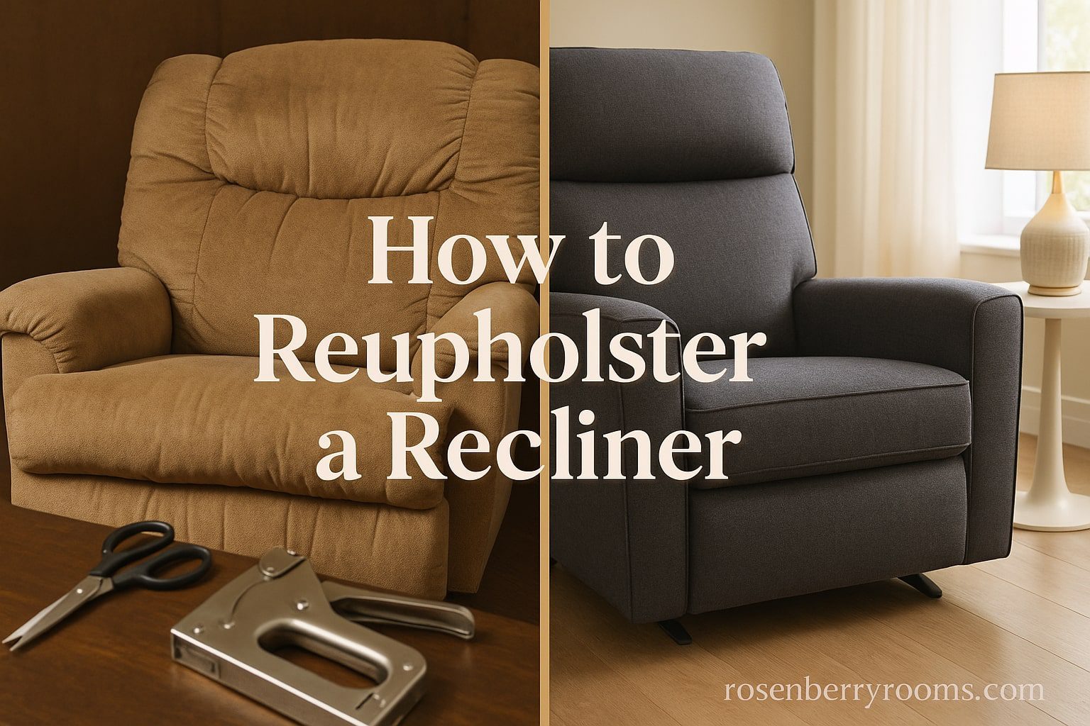 How to Reupholster a Recliner? Save $600+ DIY Guide in 2026