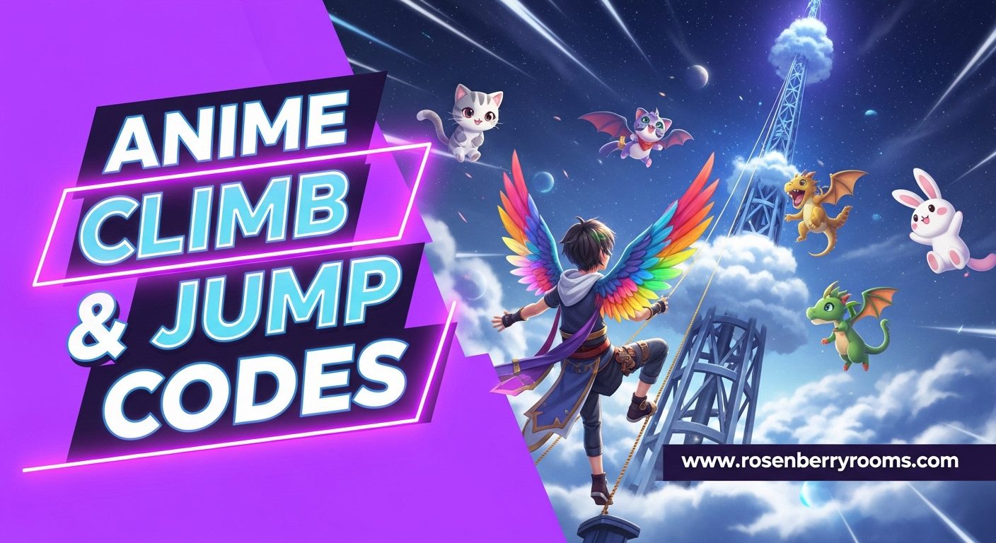 Anime Climb and Jump Codes (October 2025) 15+ NEW Codes