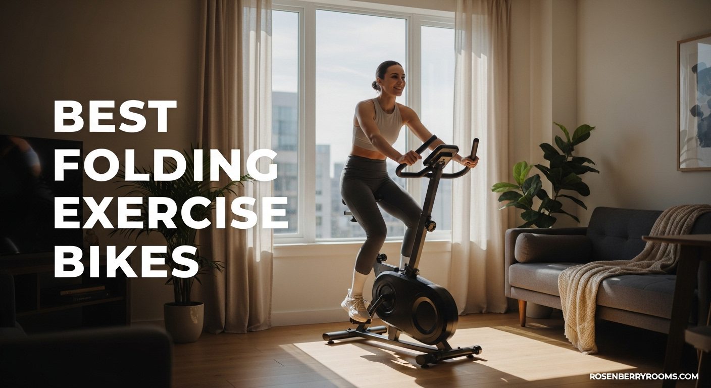 8 Best Folding Exercise Bikes for March 2026: Tested