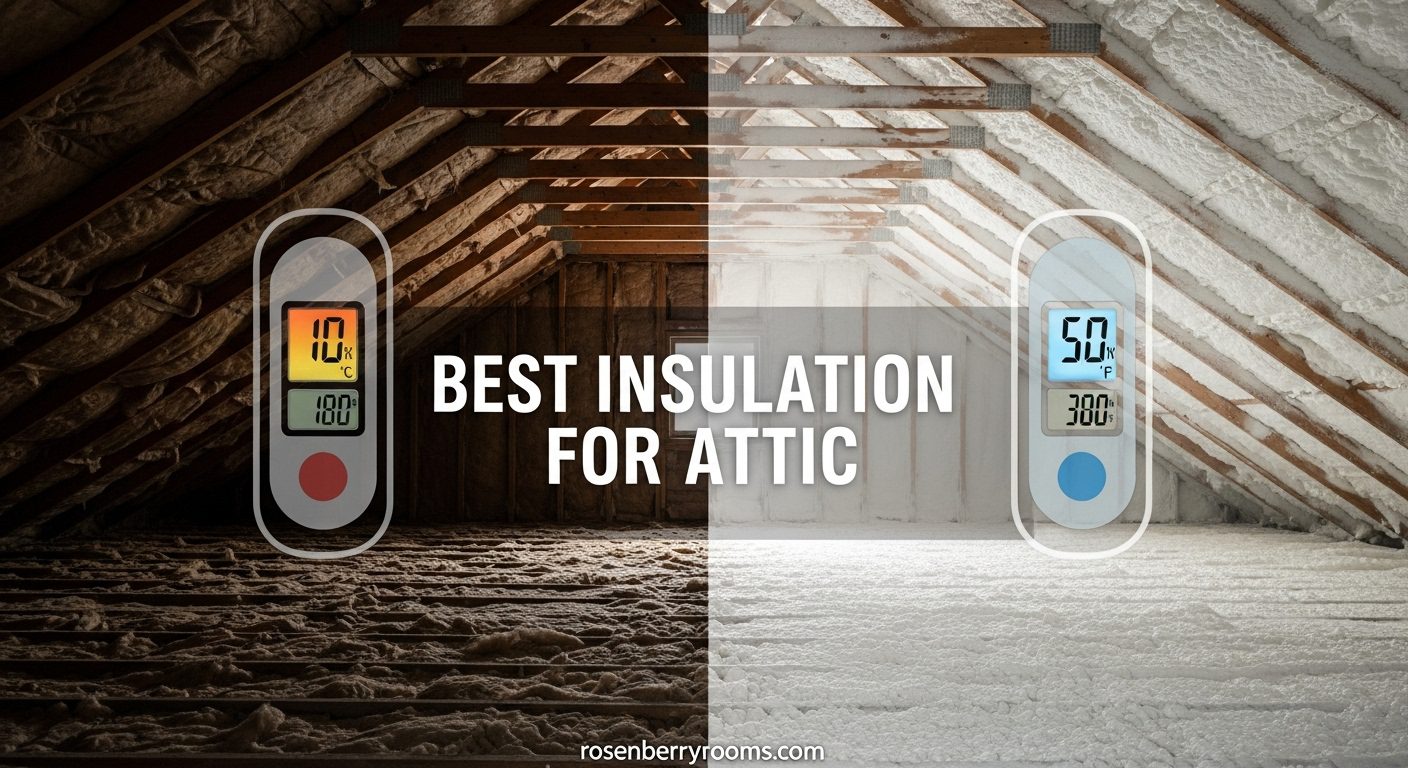 5 Best Insulation for Attic (March 2026 Tested)