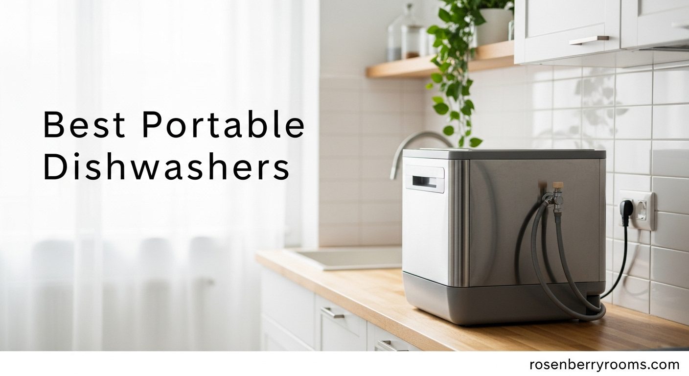 5 Best Portable Dishwashers (February 2026) Tested for Small Spaces