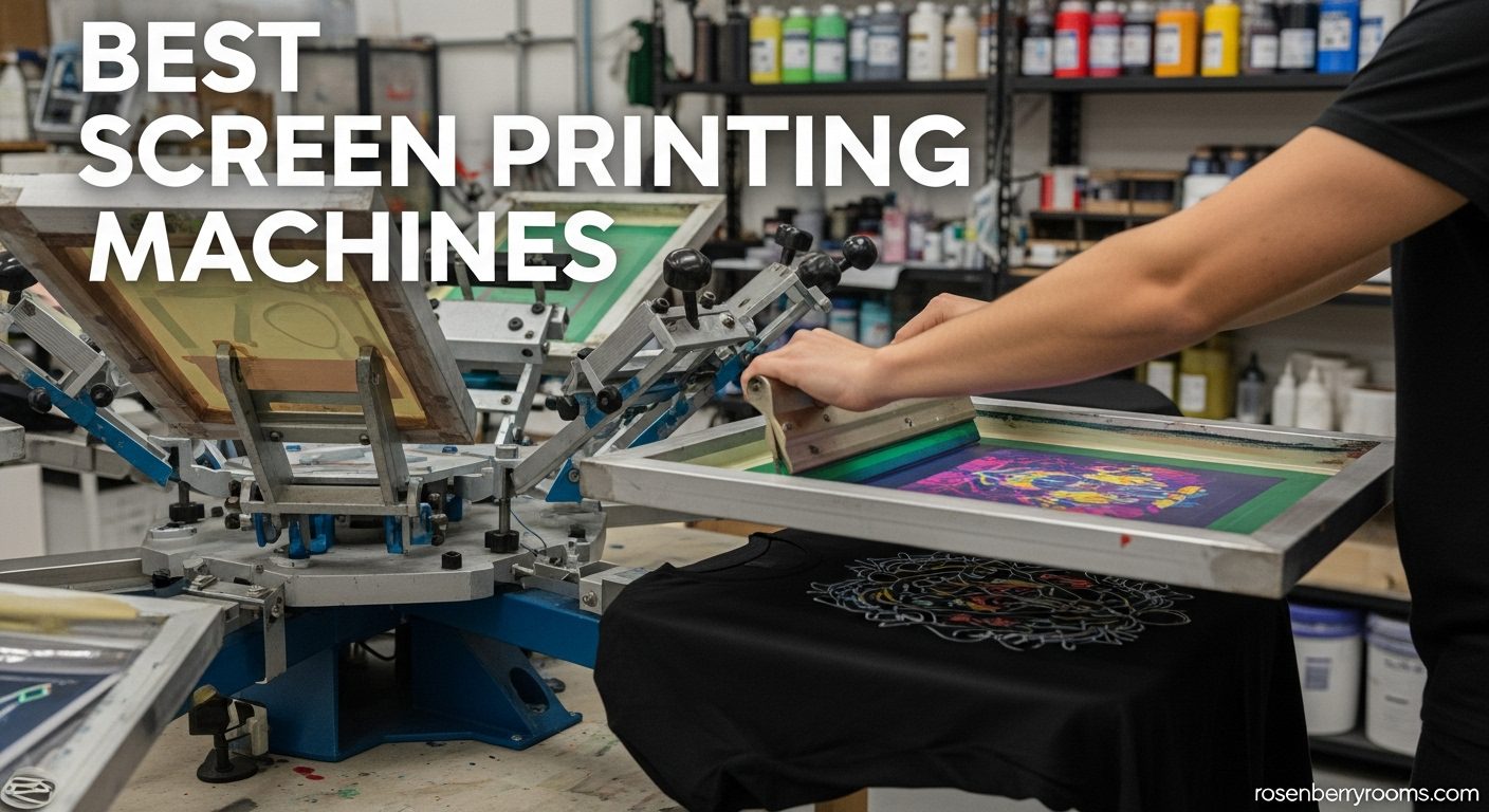 10 Best Screen Printing Machines (December 2025)