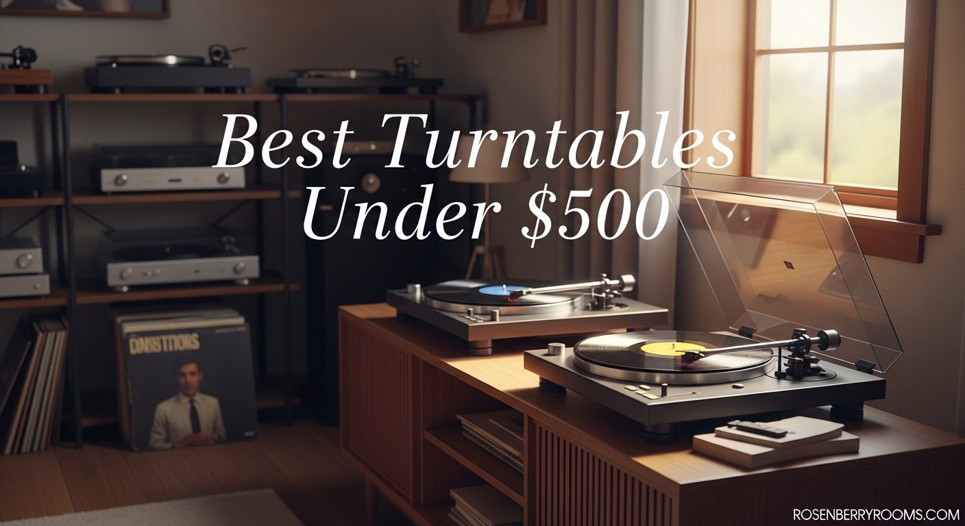 12 Best Turntables Under $500 (December 2025 Tested)