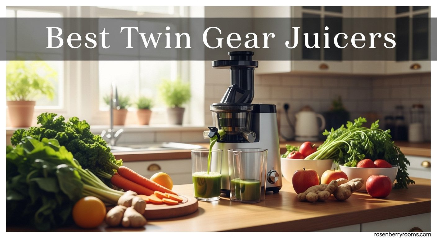 5 Best Twin Gear Juicers of February 2026 | Max Nutrient Yield