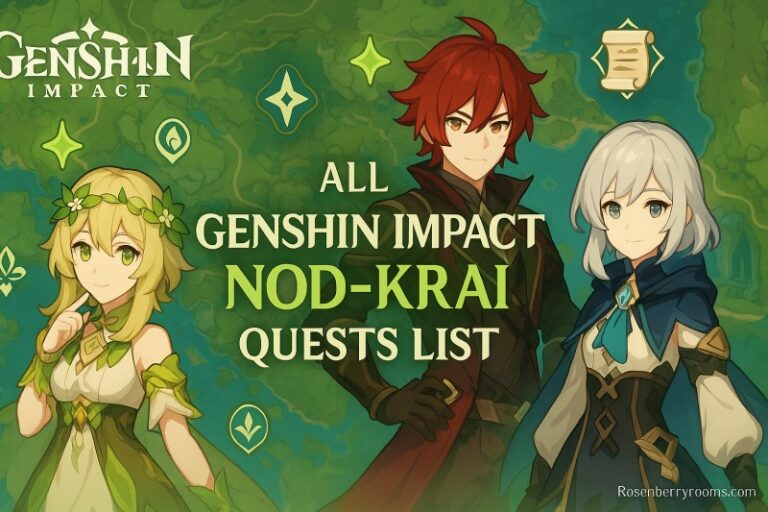 Complete Genshin Impact Nod-Krai Quests List (May 2026 Guide)