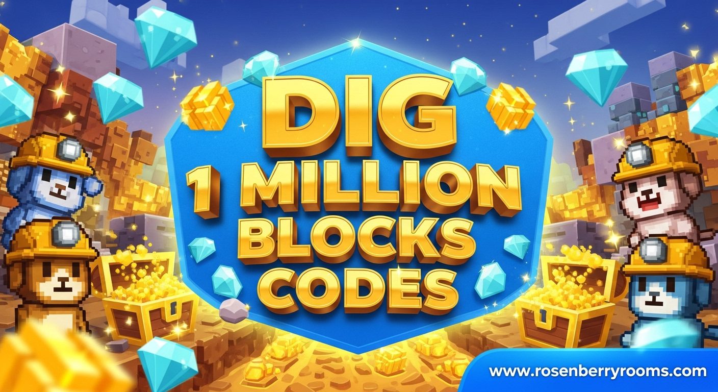 Dig 1 Million Blocks Codes (October 2025) 45+ Active Codes