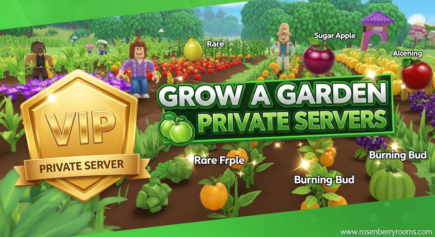 Grow a Garden Private Server Links (October 2025) 50+ Active