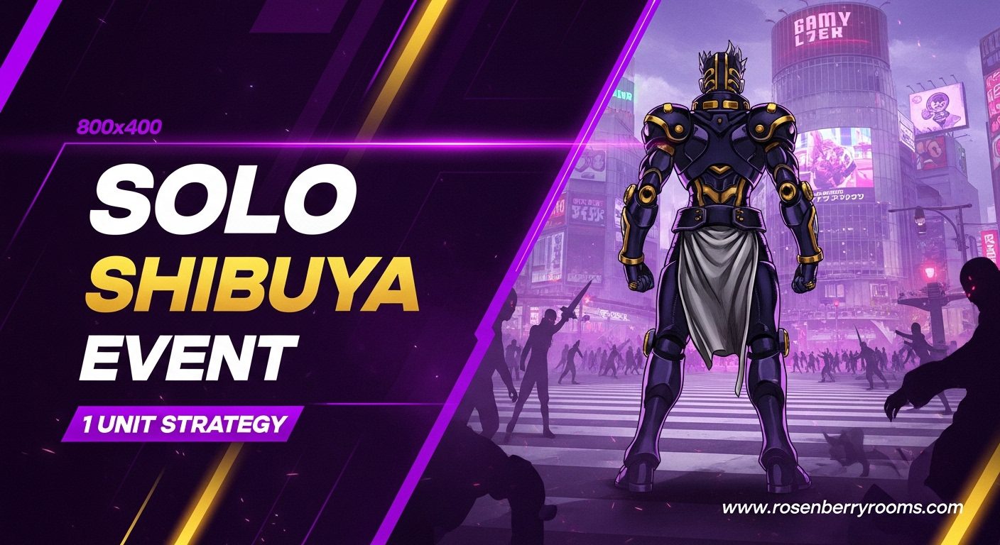 How to Beat Shibuya Event Solo with D4C (March 2026)