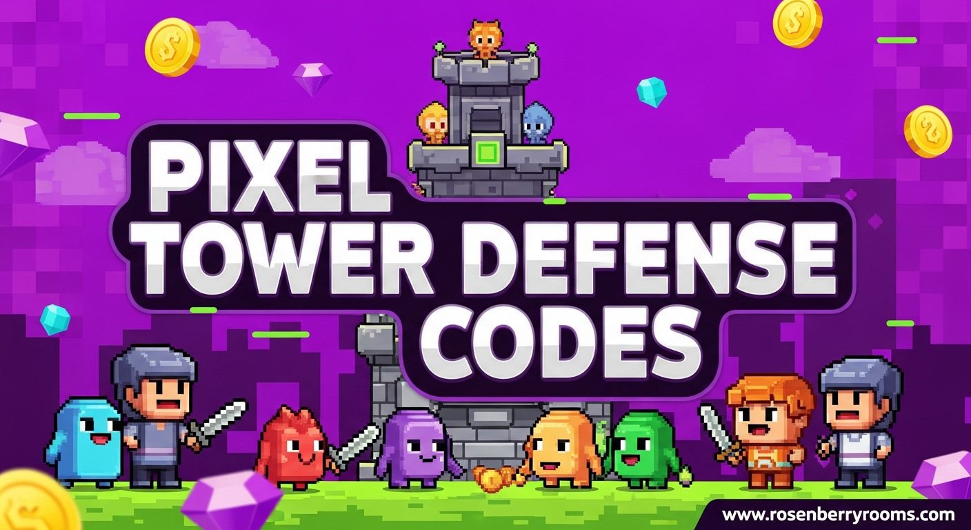 Pixel Tower Defense Codes (October 2025) 30+ Codes Available