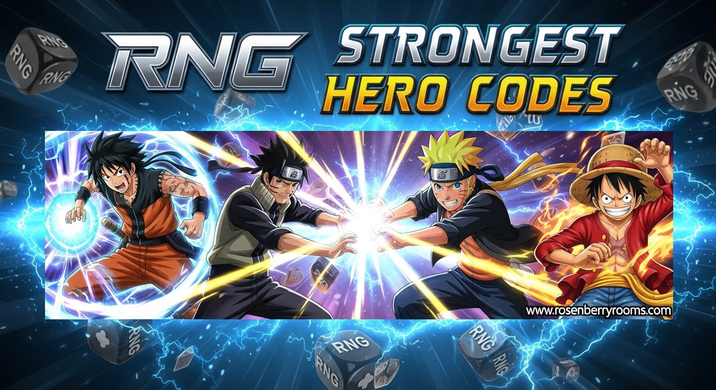 RNG Strongest Hero Codes (October 2025) 17+ Codes Available