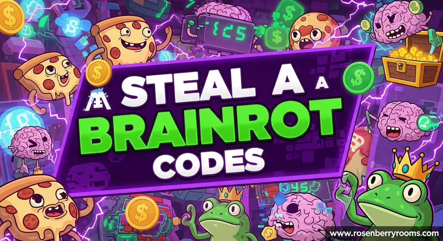 Steal a Brainrot Codes (October 2025) 35+ NEW Active Codes