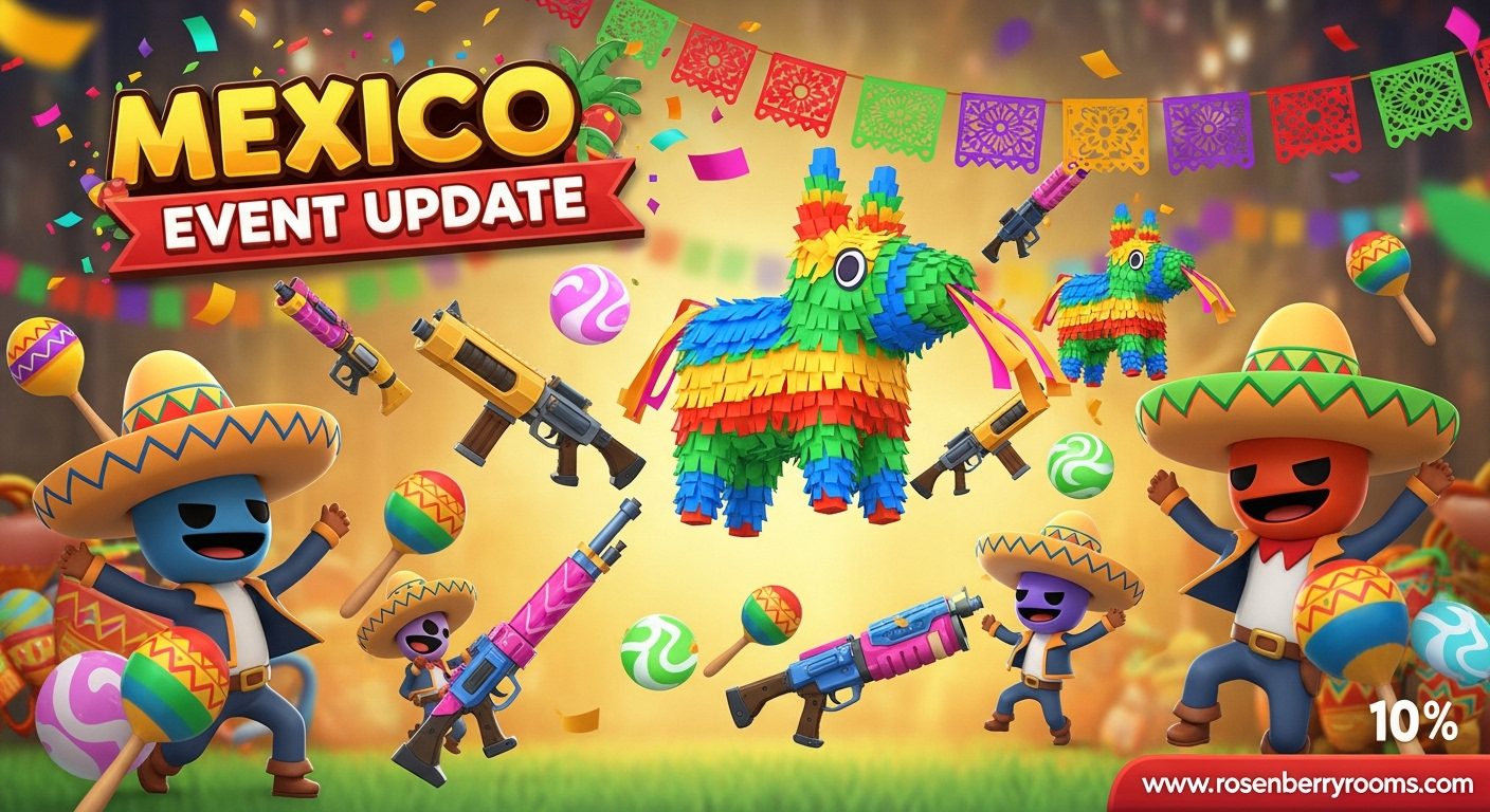 Steal a Brainrot Mexico Event Update (2025) New Brainrots & Piñata Guide