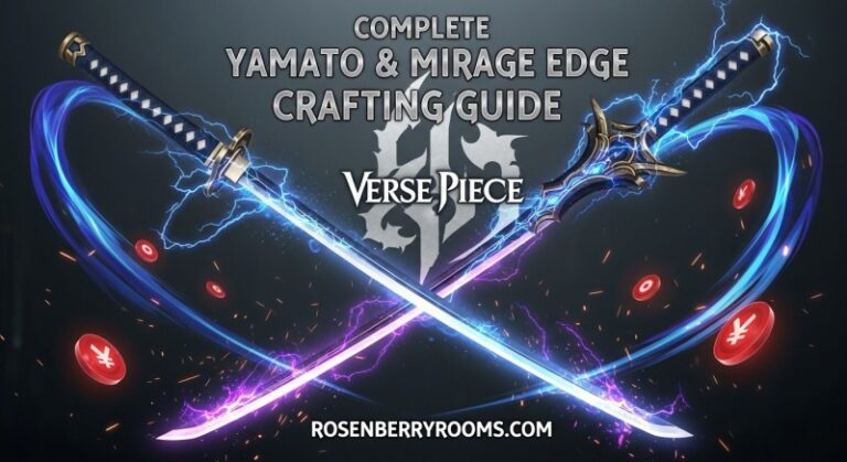 Verse Piece Yamato & Mirage Edge Legendary Weapons (2025 Guide)