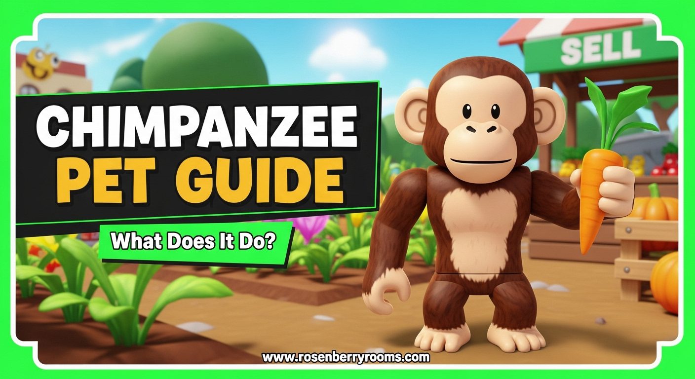 What Does Chimpanzee Pet Do? Grow a Garden (October 2025)