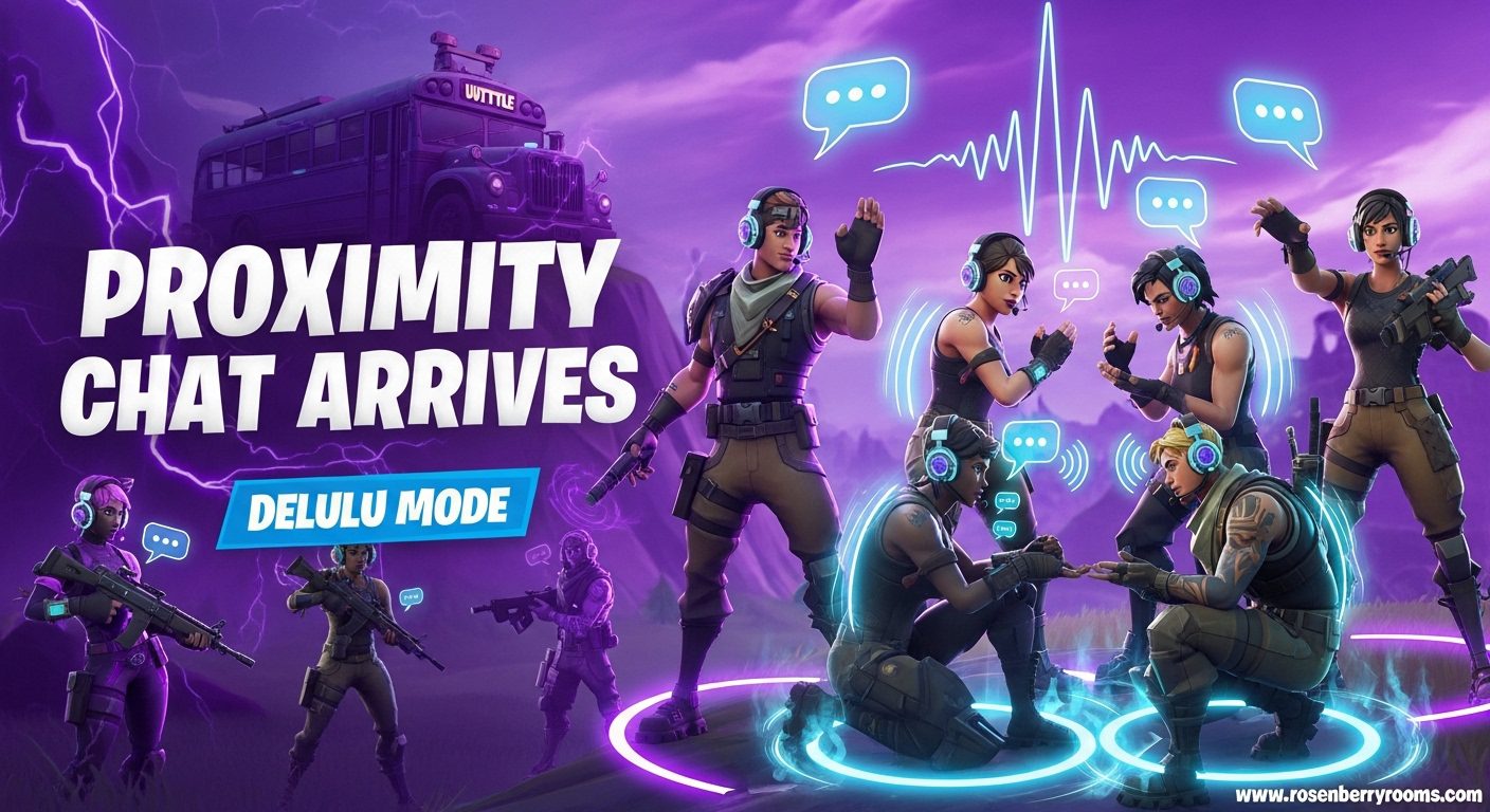 When Is Proximity Chat Coming to Fortnite? (October 2025)