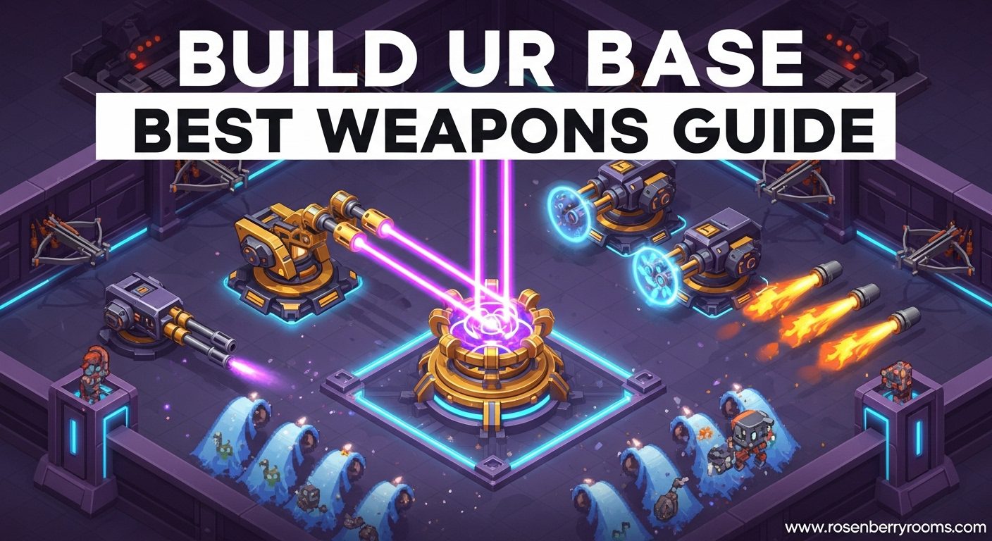Top 7 Weapons in Build Ur Base & How to Use Them (2025)