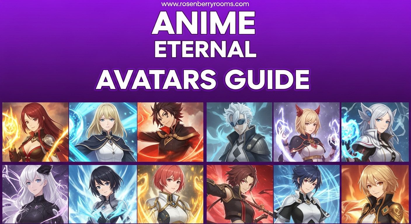 Anime Eternal Avatar List (October 2025) All 21 Worlds