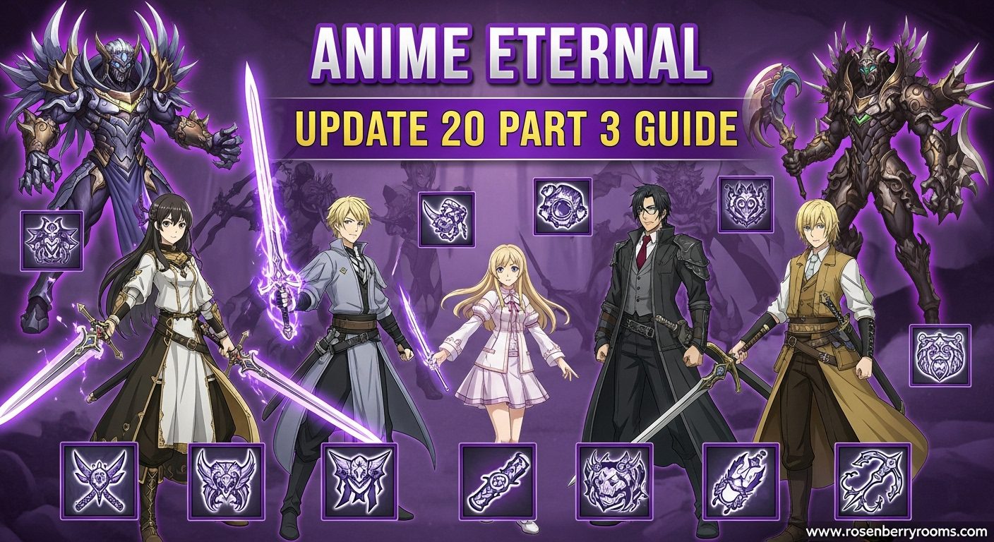 Anime Eternal Update 20 Part 3 Guide (March 2026) Raids & Codes