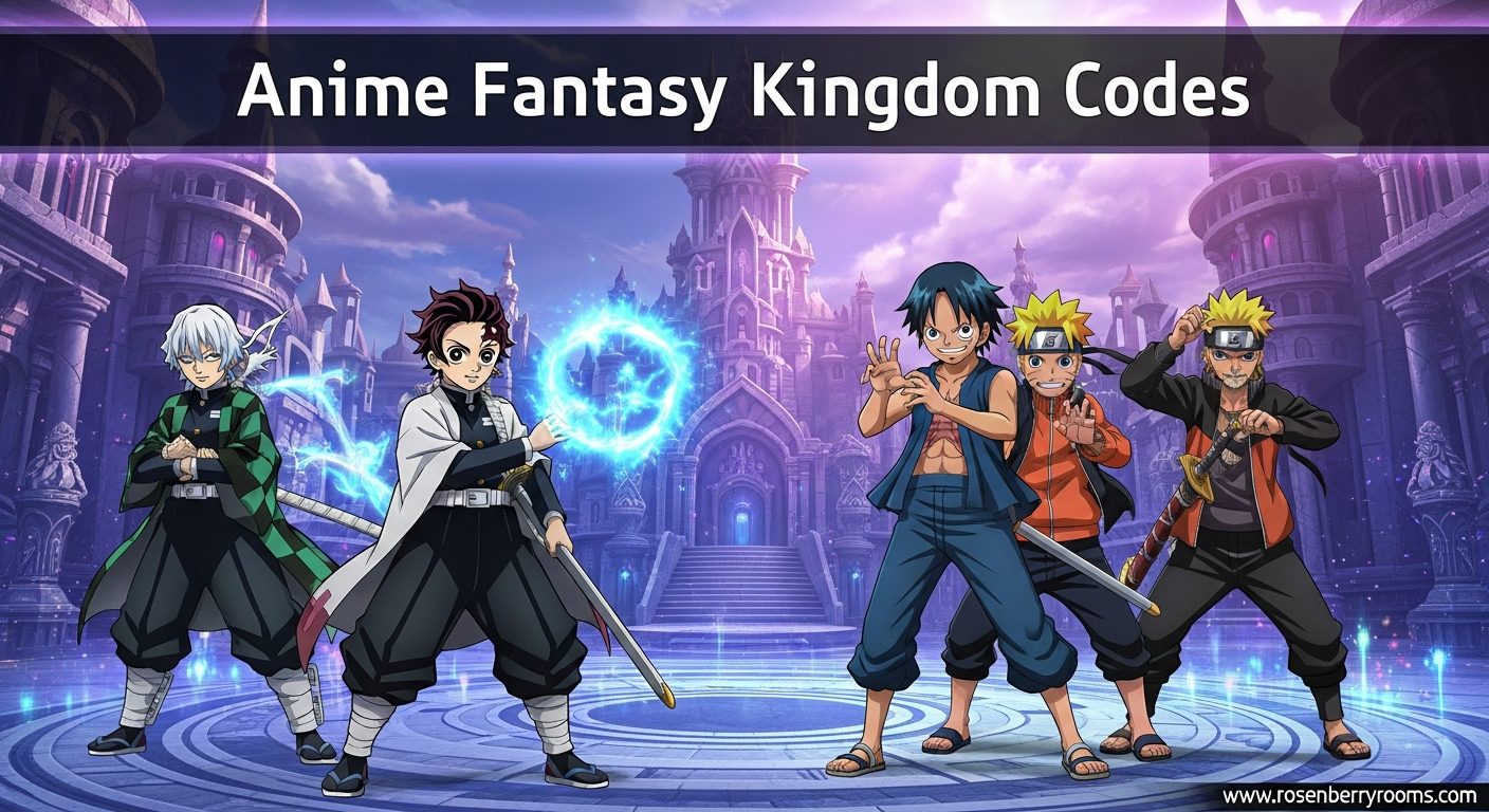 Anime Fantasy Kingdom Codes (December 2025) 65+ NEW Codes Available