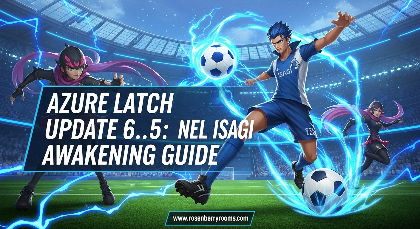 Azure Latch Update 6.5 (October 2025) NEL Isagi Awakening, New Codes ...