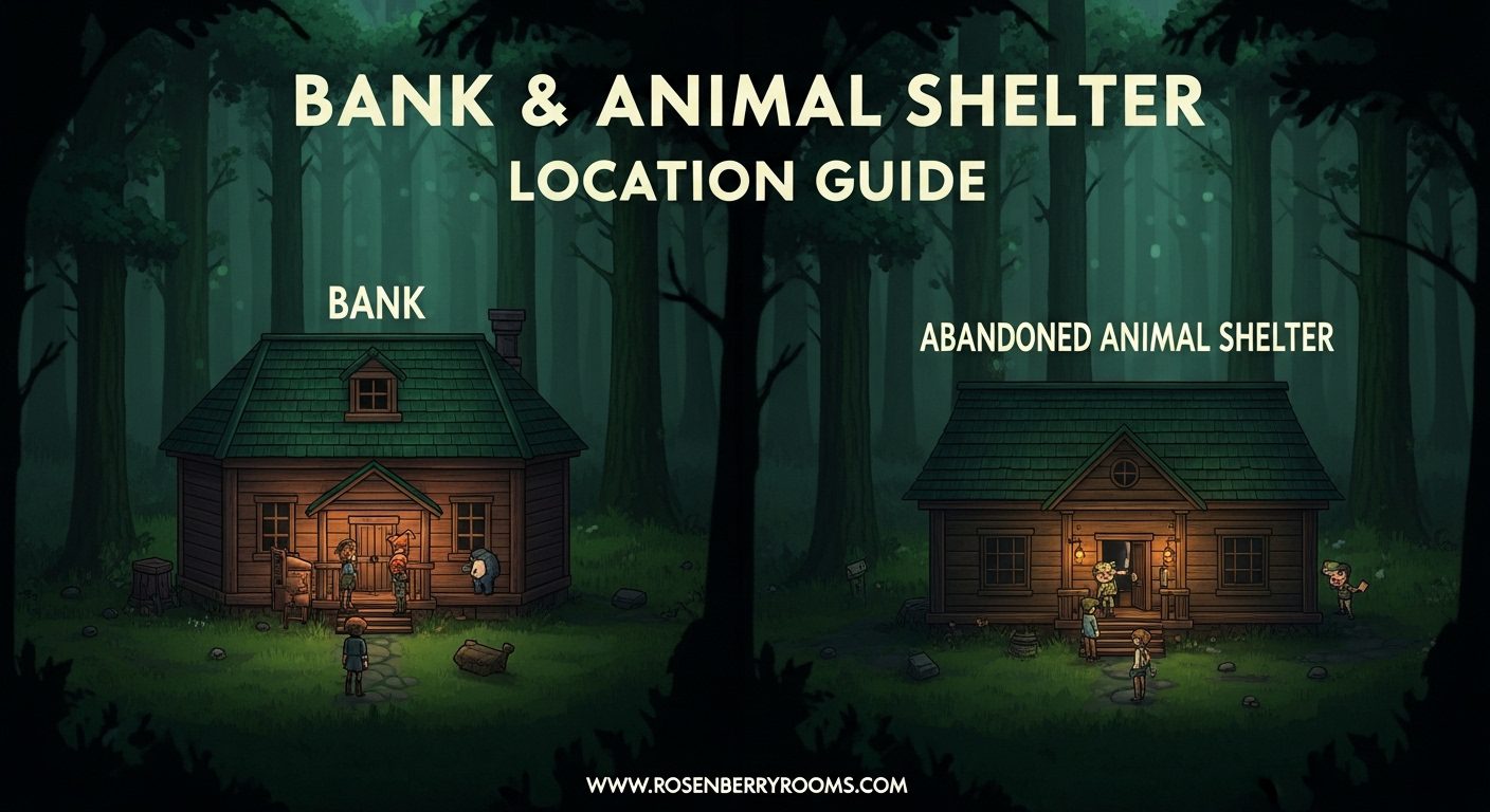 Bank & Animal Shelter Location Guide (March 2026) 99 Nights Forest