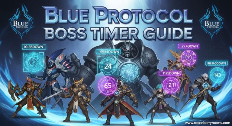 Complete Blue Protocol Boss Timer (June 2026 Guide)