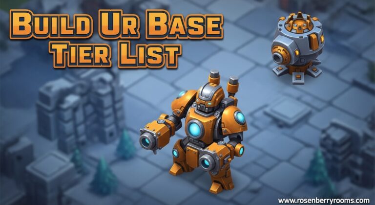 Build Ur Base Tier List (March 2026) Best Weapons, Defenses & Block