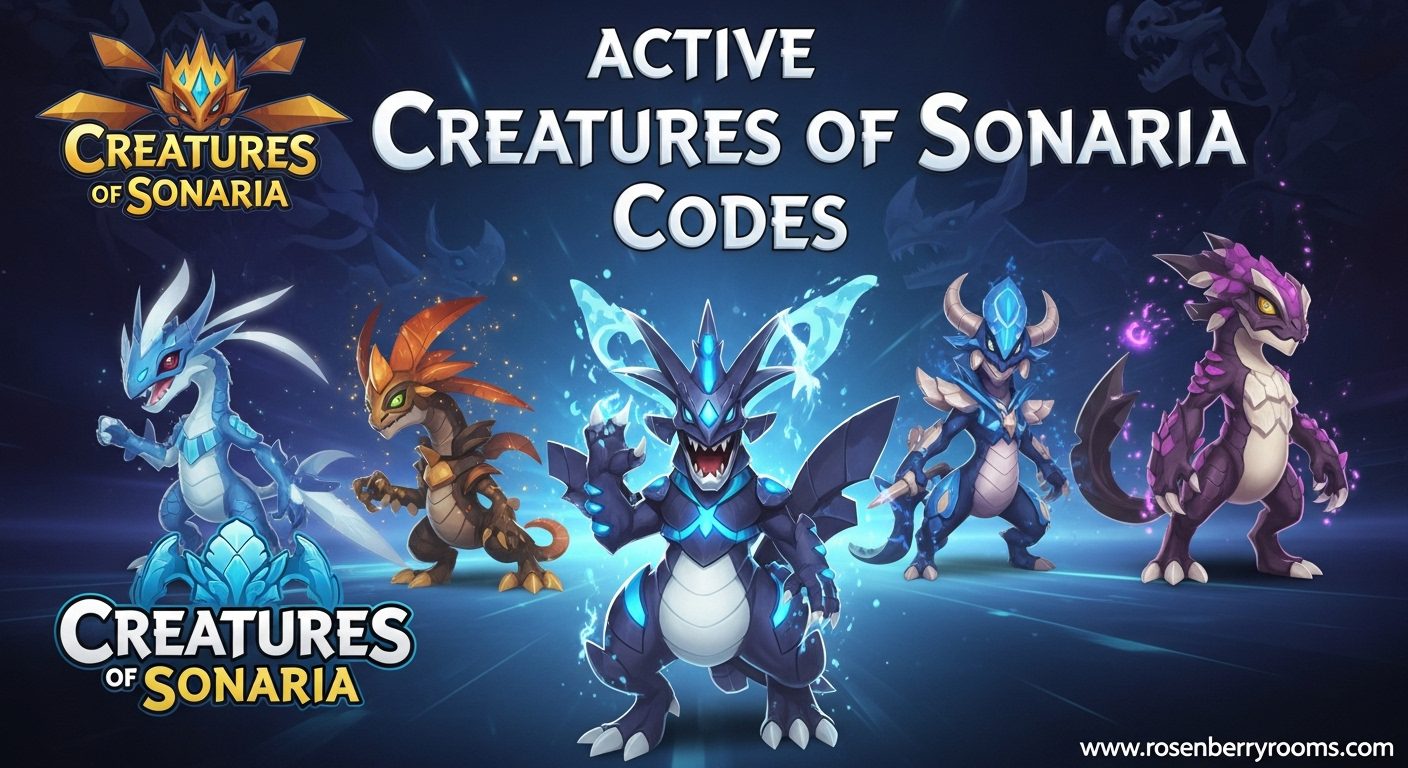 Creatures of Sonaria Codes (March 2026) 20+ NEW Codes Available