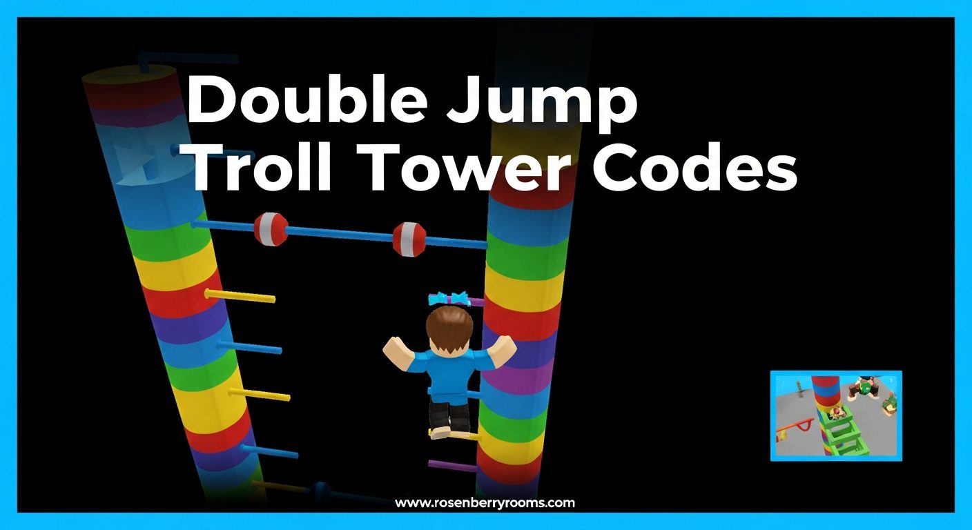 Double Jump Troll Tower Codes (October 2025) NEW Codes Available