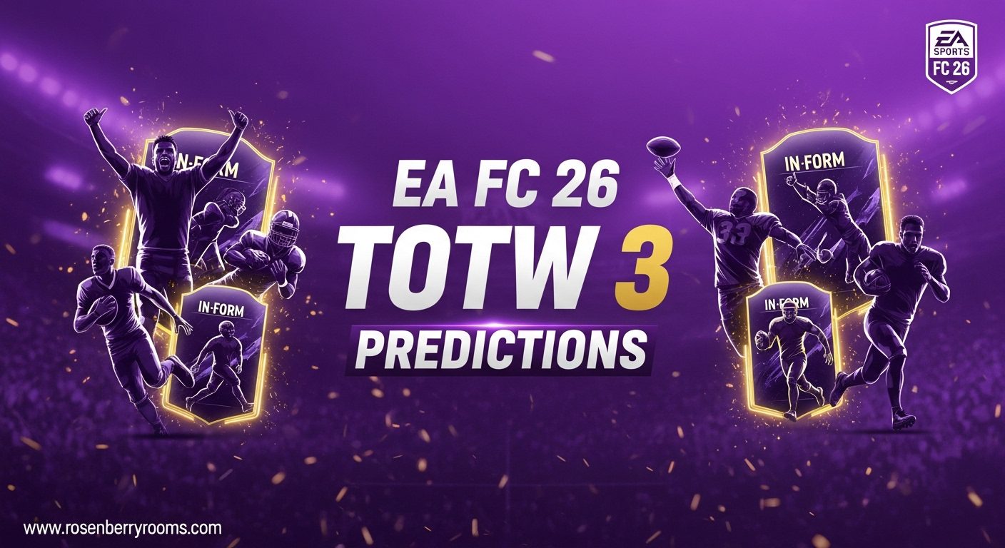 EA FC 26 TOTW 3 Predictions (February 2026) Full Squad & Release Date