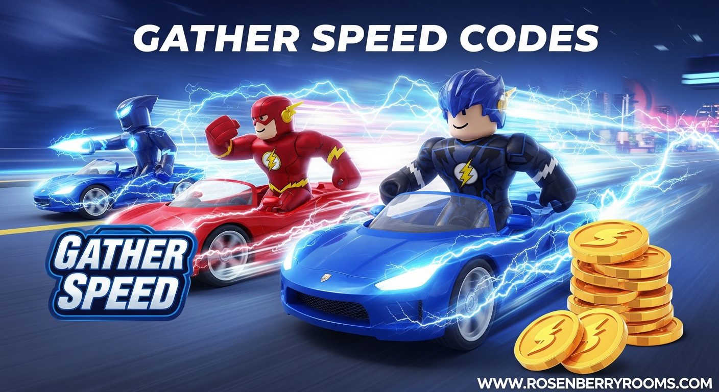 Gather Speed Codes (October 2025) 25+ NEW Codes Available