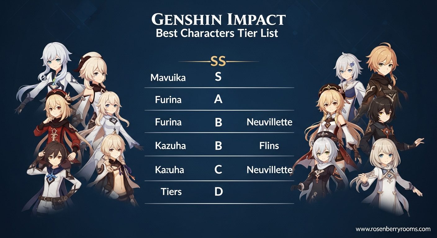 Genshin Impact Tier List (May 2026) Best Characters