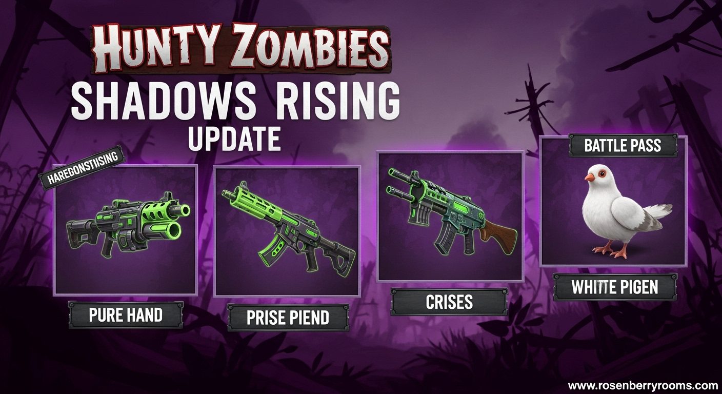 Hunty Zombies UPD 7 (2026) Complete Shadows Rising Guide