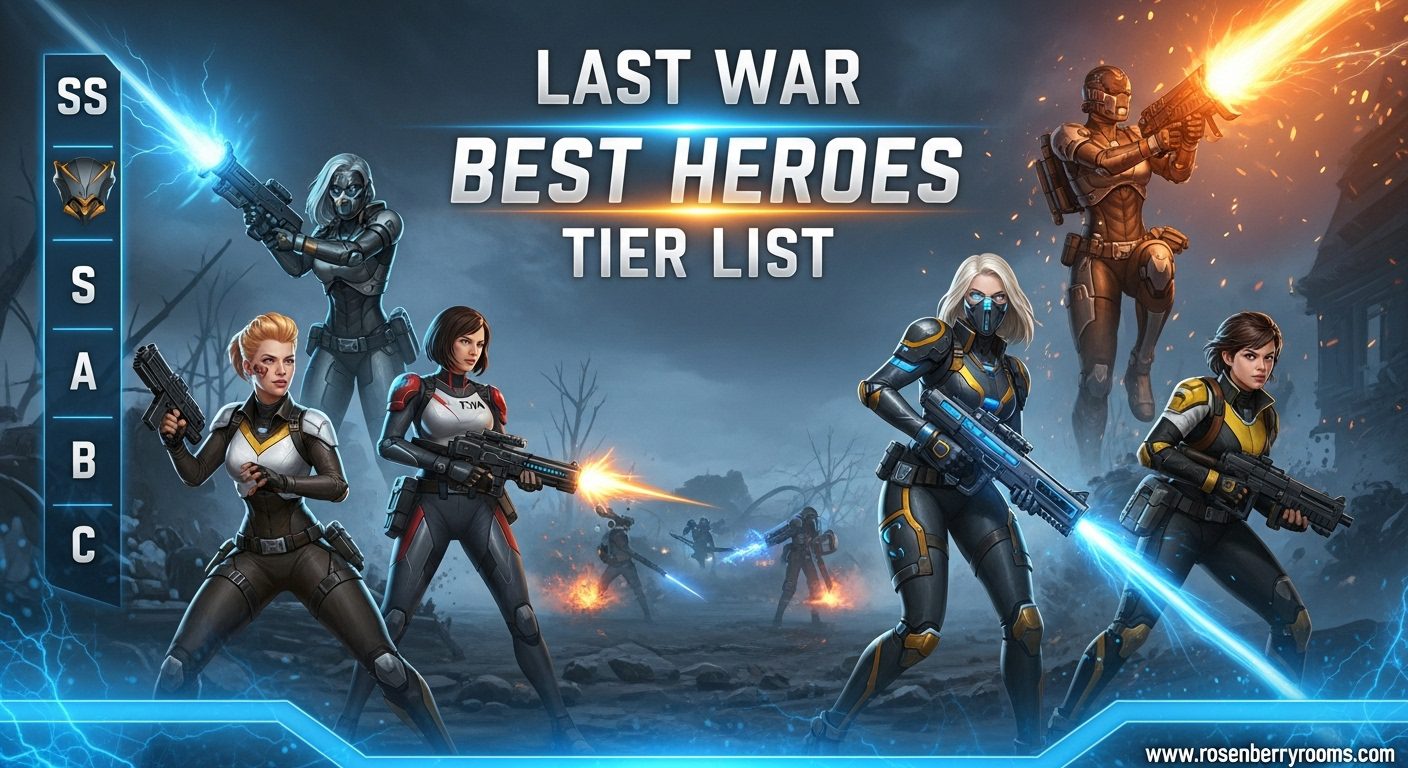 Last War Heroes Tier List (March 2026)