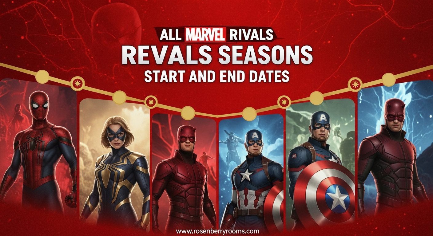 Marvel Rivals Seasons (December 2025) Start & End Dates
