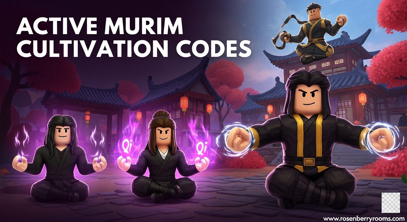 Murim Cultivation Codes (March 2026) 60+ NEW Codes Available